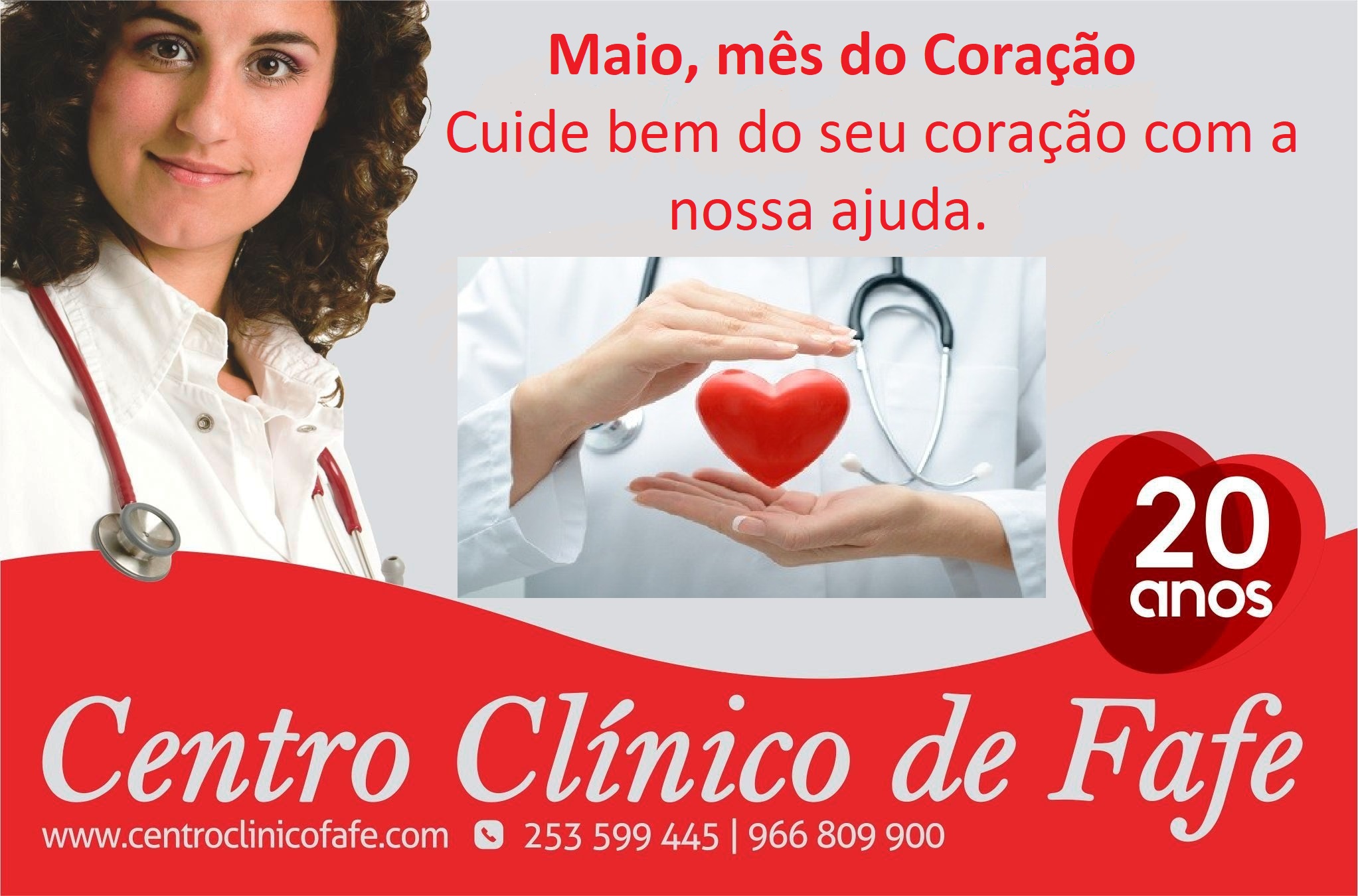 Maio, mês do coração - Centro Clinico de Fafe